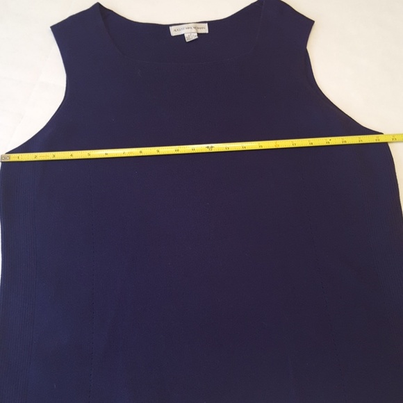 August Max | Tops | August Max Deep Purple Tank And Cardigan Set | Poshmark